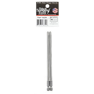 Make it Snappy Tools #3 x 6 Inch Phillips Driver Bits (2 Pcs.) #66330