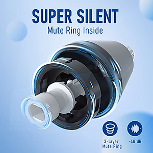 SUPRENT Nose Hair Trimmer for Men, Rechargeable USB-C Nose Trimmer with IPX7 Waterproof Wet/Dry, Precision & Painless Eyebrow & Facial Hair Trimmer Kit (New Version)