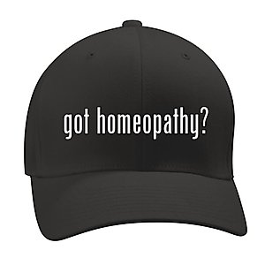 got Homeopathy? - A Nice Men's Adult Baseball Hat Cap, Black, Small/Medium