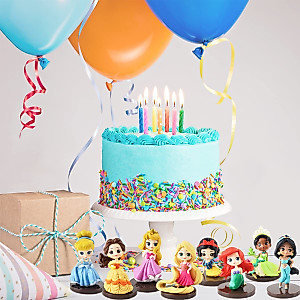 OULUN Cake Topper For Disney Princess,Princess Party Decorate Supplies