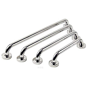 CRODY Bath Wall Attachment Handrails,Grab Bar Rails Bathroom Grab Bar, Wall-Mounted Straight Hair Towel Rack, Sturdy Stainless Steel Shower Safety Handle for Bathtub, Toilet, Bathroom, Kitchen/50Cm