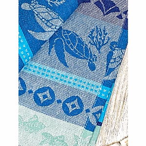 Kay Dee Designs Beach House Sea Turtles Jacquard Kitchen Tea Towels Set of 2