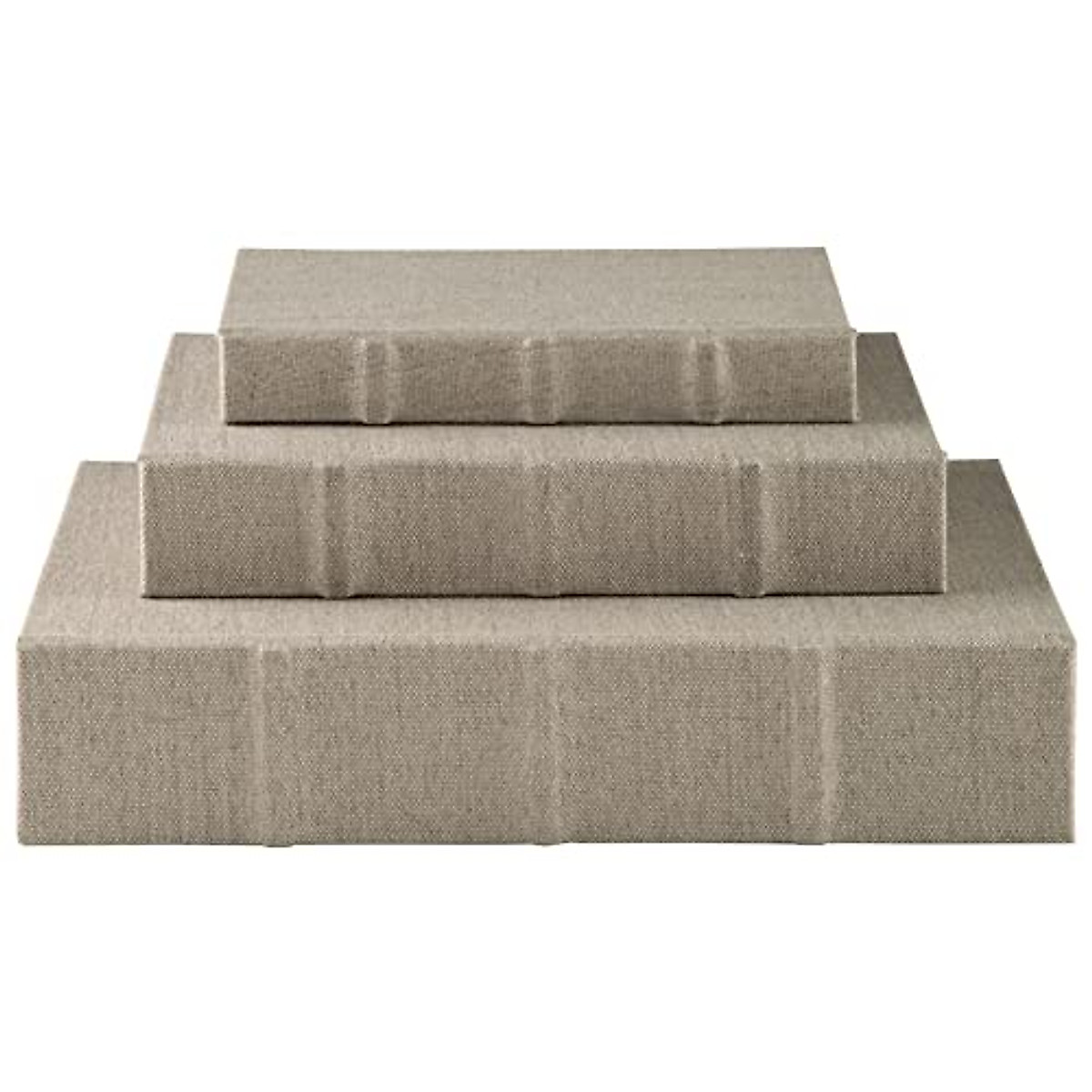 Signature Design by Ashley Jolina Box, Set of 3, 13"W x 8.7"D x 2.8"H, Gray