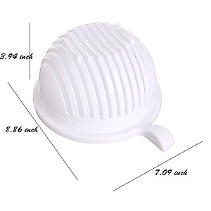 Bowl Maker | Easy Fruit Vegetable Cutter Bowl Fast Salad Slicer