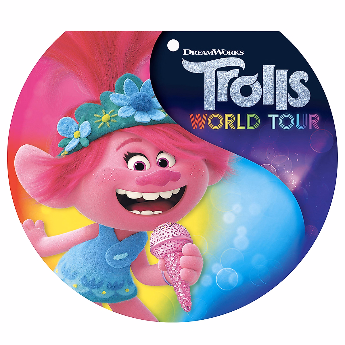 Pillow Pets DreamWorks Poppy Sleeptime Lite 11" – Trolls World Tour Stuffed Animal Plush Nightlight