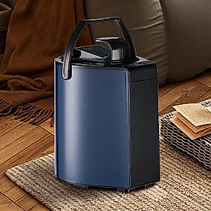TaTalife Sauna Steamer Portable Pot, 3L Stainless Steel Steam Generator with Remote Control, Smart Touch Button, Spa Machine with Timer Display Mist Moisturizing for Body Detox