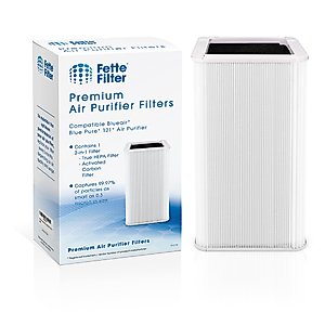 Fette Filter - 121 Replacement Filter Compatible with Blueair Blue Pure 121 Air Purifier with Particle and Activated Carbon - Pack of 1
