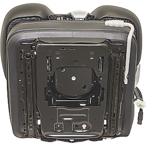 K&M Uni-Pro KM 136 Low Profile Air Suspension Seat with 12 Volt Compressor - 375-Lb. Capacity, Vinyl, Model Number 7916