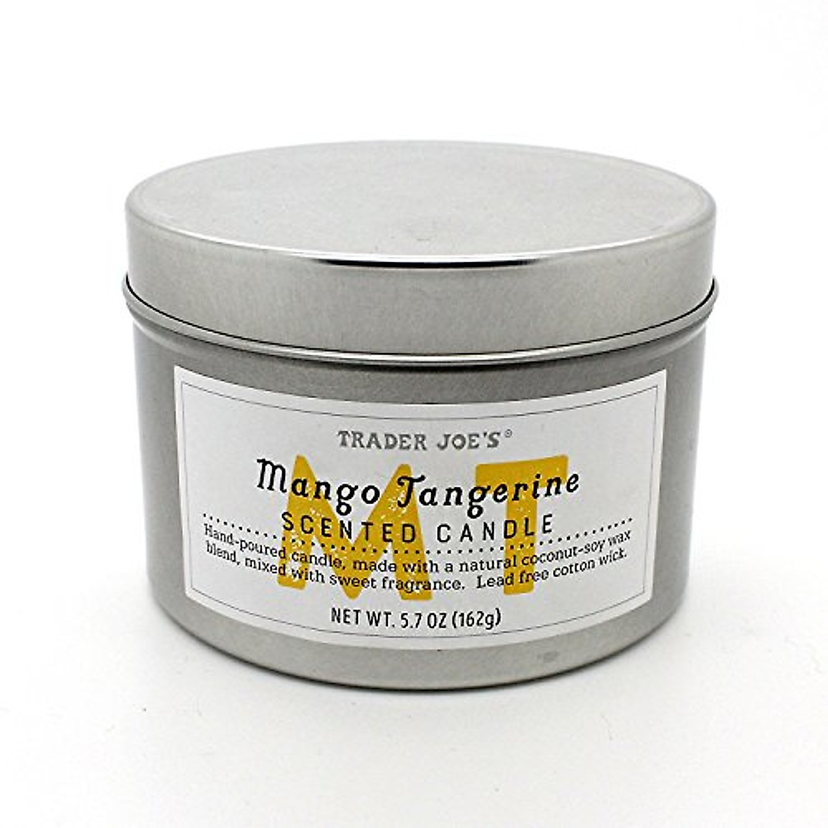 Trader Joe's Mango Tangerine Scented Candle 5.7oz