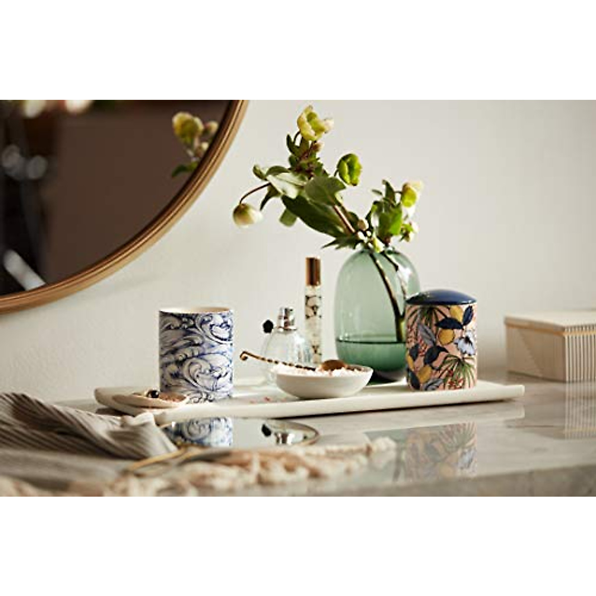 L’or de Seraphine Mansour Marrakech Scented Candle | Fragrance No. 25 | Fruity & Fresh Notes | 45 Hour Burn Time | Luxury Scented Candle for Home & Leisure | 6.4 oz