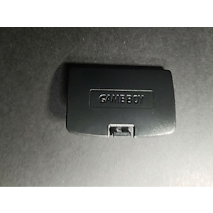 BLACK GAME BOY LOGO COLOR REPLACEMENT BATTERY COVERS LIDS DOOR