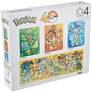 Buffalo Games - 4 in 1 Multipack - Pokemon, 500