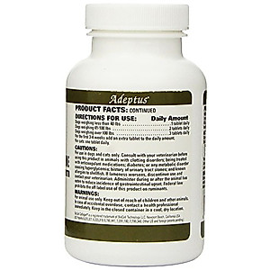 Adeptus Nutrition 60 Tablets Nimble Supreme Pet, 3.5 x 3.5 x 4.75