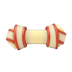 Nylabone DuraChew Rawhide Alternative Knot Bone Beef Regular