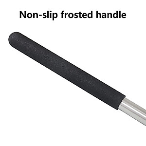 Zadery 1 Pair Torsion Spring Winding Rods with Non-Slip Handle, 16 Inch Length Winding Bars for Adjusting or Replacing Garage Door Torsion Springs, 1/2 inch Diameter Round Steel Rods