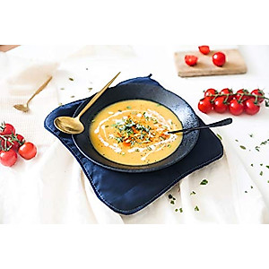 Microwavable Heat Resistant Plate Holder Cozy Protects Hands and Fingers From Hot Dishes. Microwave and Washing Machine Safe Hugger For Heating Soup or Leftover Meals To Eat Dinner and Watch TV