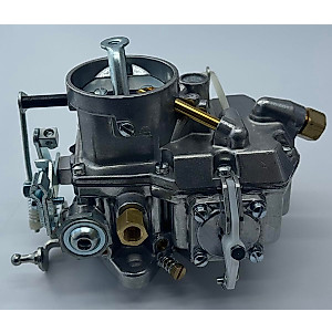 Autolite 1100 Carburetor Manual Choke For 1963-1968 Ford Mustang Falcon Mercury 170&200ci Inline 6 Cylinder automatic transmission 1963 64 F100 Trucks V6 223" & 262".passenger side mount choke cable