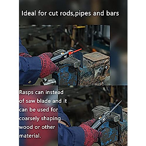 WORKPAD Air Body Saw Multi-function Pneumatic Reciprocating Saw Air Powered Mini Tool, Equipped with 5pcs 24T & 32T saw and 5pcs Filer set…