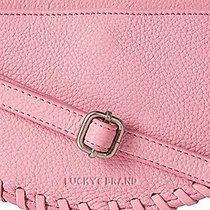 Lucky Brand womens Cama Crossbody, Sea Pink, One Size US