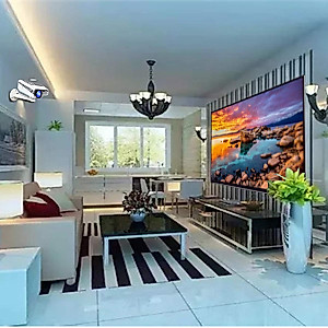 2-Be-Best Mini Projector Wall Mount 360°Rotation 7.8” Length 11 lbs Load Projector Hanger with Screw Thread Adapters Mini Projector Camera Camcorder Mount White