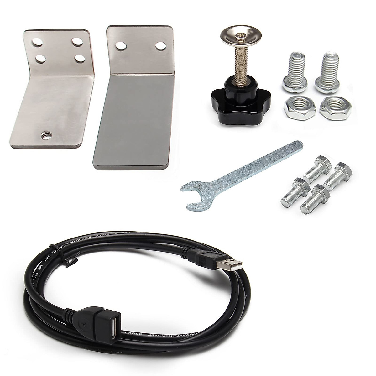 YESHMA Clamp Compatible with USB Handbrake Clamp PC for Racing Games Compatible With G25/27/29 G920 T500 T300 G923(Clamp)