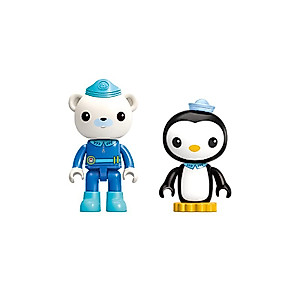 BASEPLATES for Age 6+ Building Block Octonauts Ocean Adventure Octonauts Rescue Ship GUP-E Guppy GUP-D Mobula Vehicle & Barnacles Peso 429pcs Building Brick Set-No Package Box