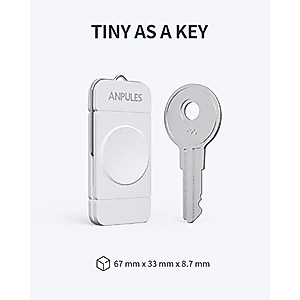 Portable Watch Charger for Samsung Galaxy Watch 6/5 - ANPULES USB C & USB A Watch Charger [OTG] for Galaxy Watch, Magnetic Wireless Charger for Galaxy Watch 4/4 Classic/3/Galaxy Active 2 (White)