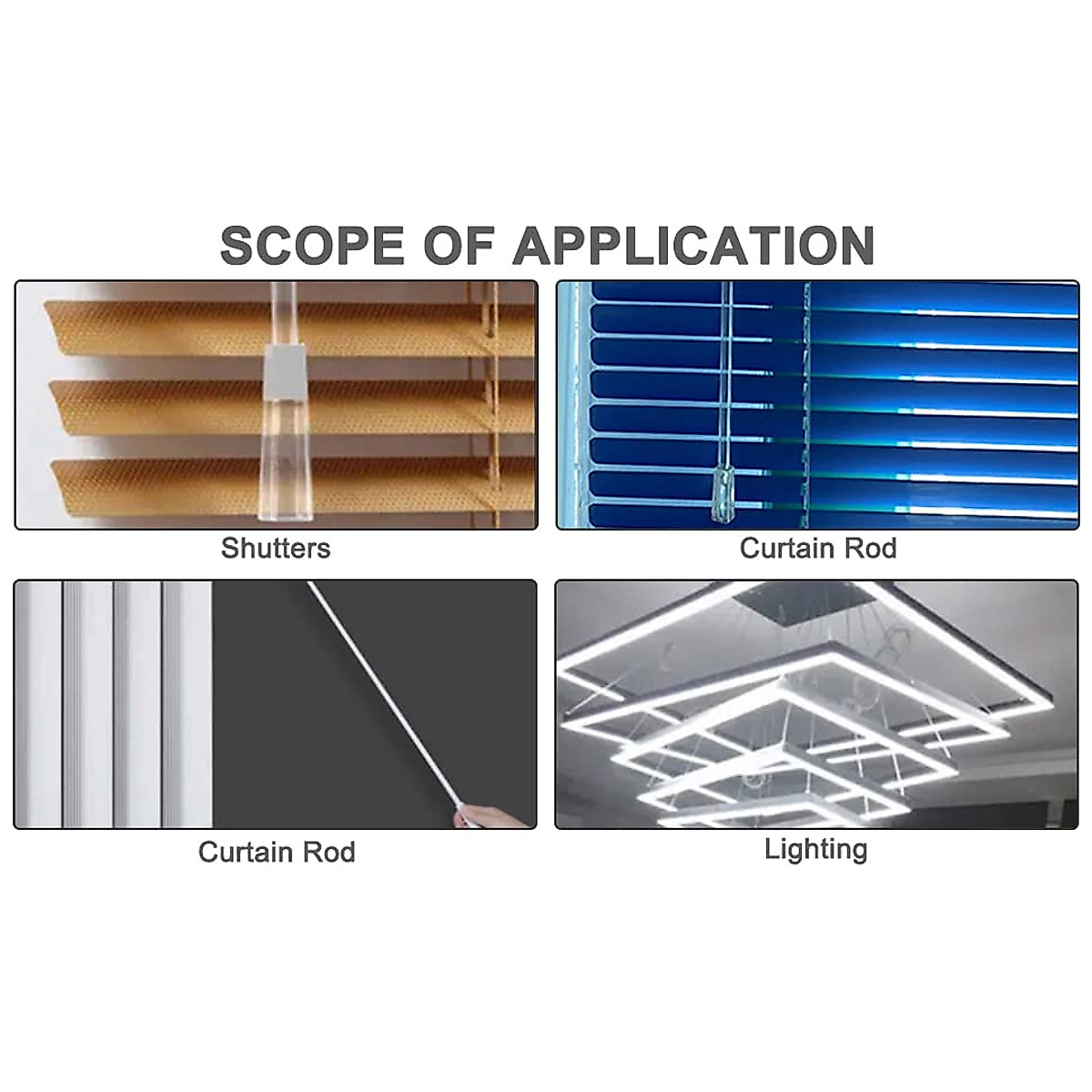 Fielect Light Blue Straight Line Acrylic Round Rod Bar Standard Plexiglas Tolerance Lightweight for DIY 12mm Diameter 500mm Height 1Pcs