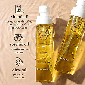 Julep Makeup Remover Perfection Set: Eyeshadow 101 Creme to Powder Ginger Matte Eyeshadow Stick and Vitamin E Cleansing Oil and Makeup Remover