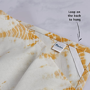 Folkulture Wooden Spoon Rest and Kitchen Towels Bundle, Spoon Rest for Kitchen Counter, Spoon Holder for Stove, Kitchen Towels or Tea Towels, 20 X 26 Inches Cotton Dishrags