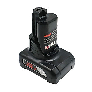 4000mAh 18650 Battery Pack BOS12D Li-ion Battery 12V Replacement for BOSCH BAT411 D70745 BAT411A BAT412A PS40-2 PS20-2 Battery Pack 12V