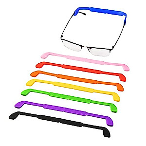 EBOOT 8 Colors Anti-slip Glasses Strap Sports Glasses Strap Holder for Kids, 8 Pieces