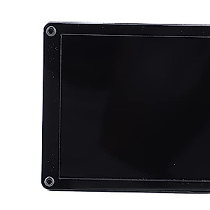 KUIDAMOS PC Mini Monitor, Brightness Adjustment Energy Saving Full Viewing Angle 3.5in IPS Secondary Screen for Computer