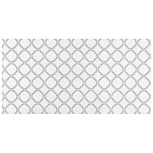 Envision Home Refrigerator Liners, Shelf Liner, Absorbent Fridge Liners, 12 Inch x 24 Inch, Trellis Print, 3 Pack