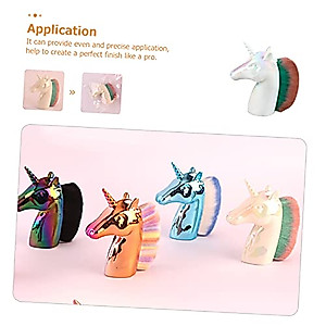 3pcs Nail Dust Cleaning Cosmetic Brushes fake nails with nail glue nail remover nail brush mineral foundation powder Household Cosmetic Brush set artificial fiber