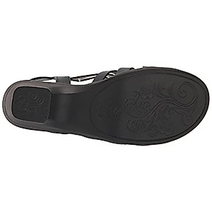 Easy Street Women's JIRA Heeled Sandal, Navy, 9