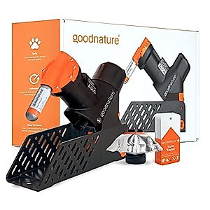 Goodnature Home Trapping Kit, A24 Humane Mouse Trap & Rat Trap with Portable Trap Stand, Automatic Paste Pump and CO2 Canister, Pet-Friendly Mouse & Rat Trap Without Digital Strike Counter
