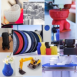 Official Creality 3D Printer Filament, ABS Filament 1.75mm No-Tangling, Strong Bonding and Overhang Performance Dimensional Accuracy +/-0.02mm, 2.2lbs/Spool