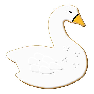 Foose Swan Cookie Cutter 3.5 Inch Animals Handmade in USA Tin Plated Steel