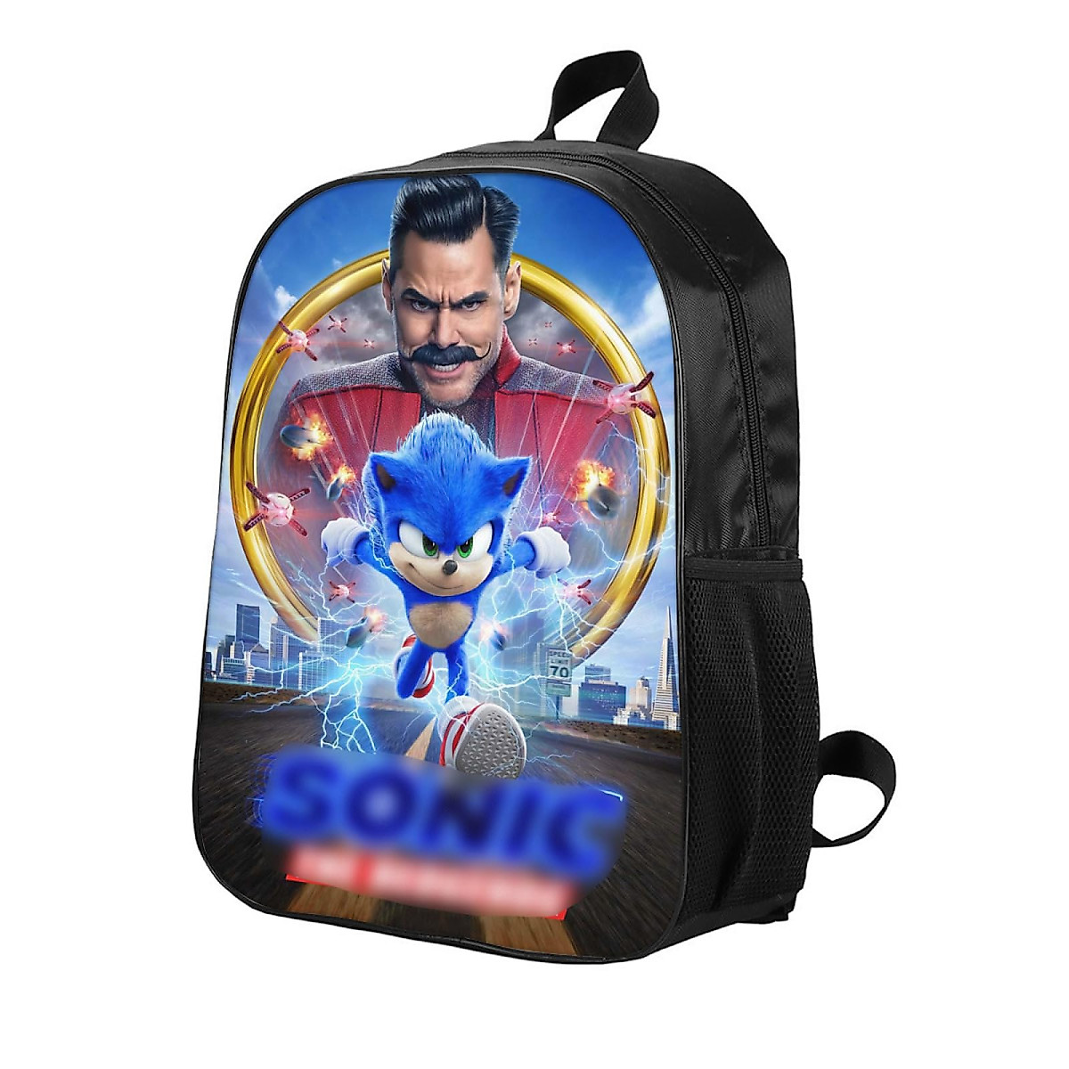 Anime Backpack 3d Printed Backpack for Men Women Travel Sports, Laptop Backpack Shoulders Casual Daypack for Unisex 17 Inch