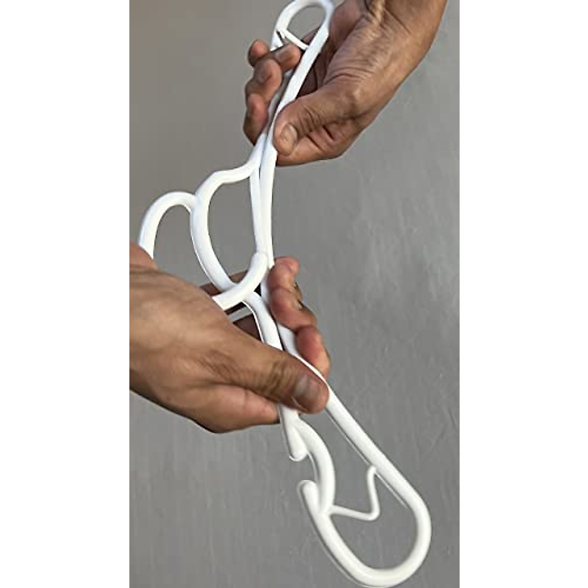 50 Recycled Plastic Hangers