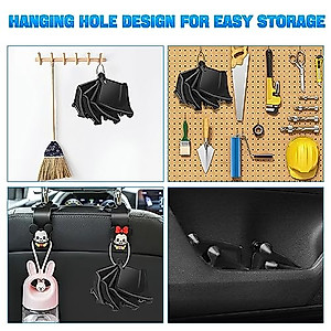 SHINEHOME 4 Pcs Car Hose Guide, Car Detailing Supplies Cleaning Tools Hose Guides for Car Washing, Tire Hose Roller Preventing Car Wash Hose Stuck Under The Tires, for All Types of Wheels (Black)