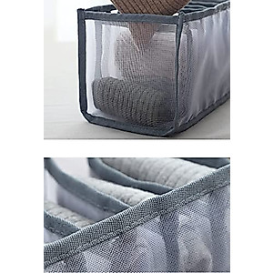 SERN Drawer Closet Foldable Underwear Organizer for Sock/Ties,Bras,Underwear Storage Box