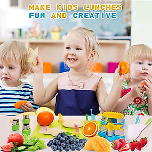 Baokcotei 24 Pieces Safe Kids‘ Kitchen Knife Set for Cooking and Baking Wooden Toddler Knives with Cutting Board Fruit Vegetable Crinkle Cutter Y Peeler Sandwich Cutter Bento Box