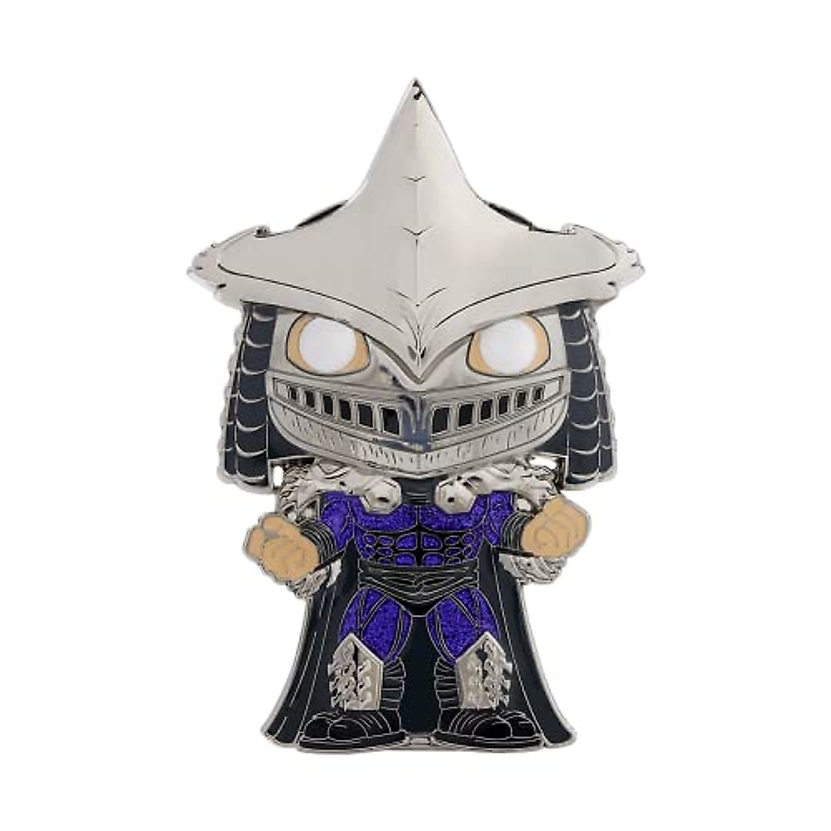 Funko Pop! Pin: Teenage Mutant Ninja Turtles - Super Shredder, Glow in The Dark, Chance of Chase