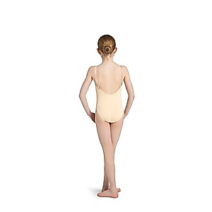 Capezio Big Girls' Over's and Under Camisole Leotard, Nude, Intermediate