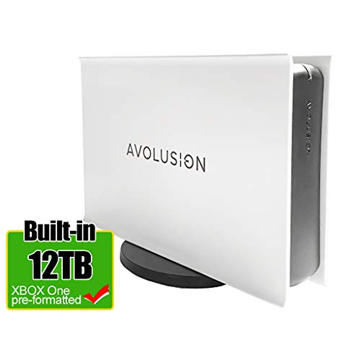 Avolusion PRO-5X Series 12TB USB 3.0 External Gaming Hard Drive for Xbox One Original, S & X (White)