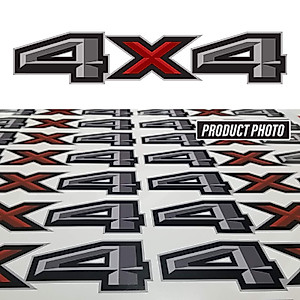 4x4 Decals Stickers for F150 (2015-2020) and F250 F350 (2017-2020) Set of 2 (4x4 Original)