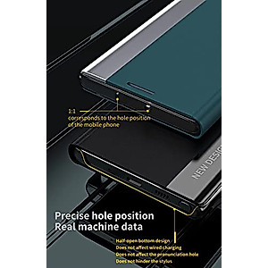 YukeTop Cover for Oppo Reno2 Case, Smart Flip Case, with Stand, Leather + PC, Cover Protection for Oppo Reno2.(Yellow)