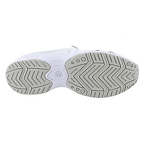 Easy Spirit Women's Tourguide Mule, White Leather, 7.5 Medium